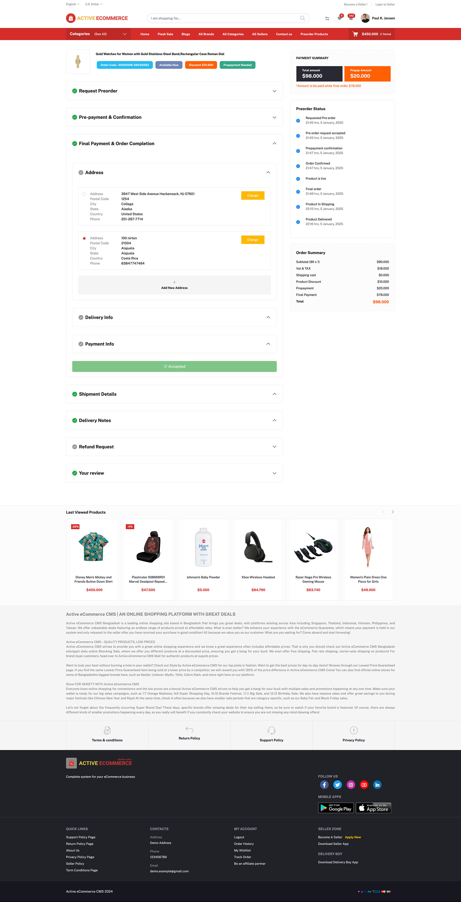 Active eCommerce Preorder Add-on by ActiveITzone | CodeCanyon